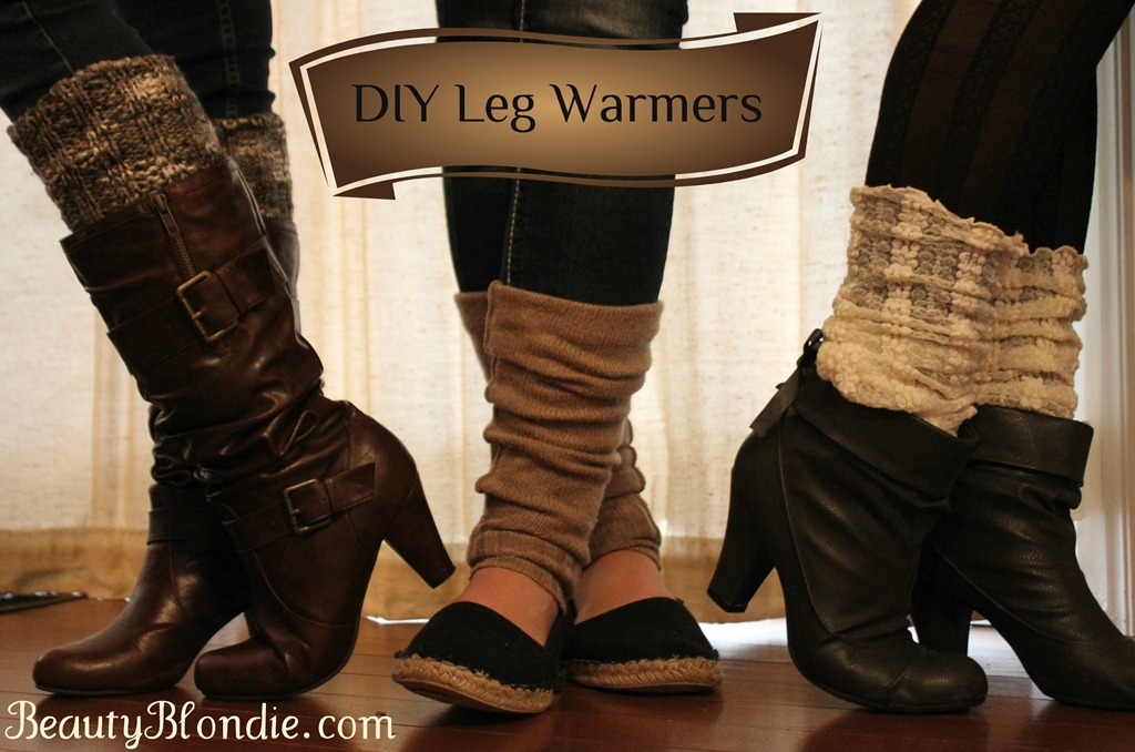 DIY Leg Warmers In Less Than A Minute DIY Leg Warmers In Less Than A Minute